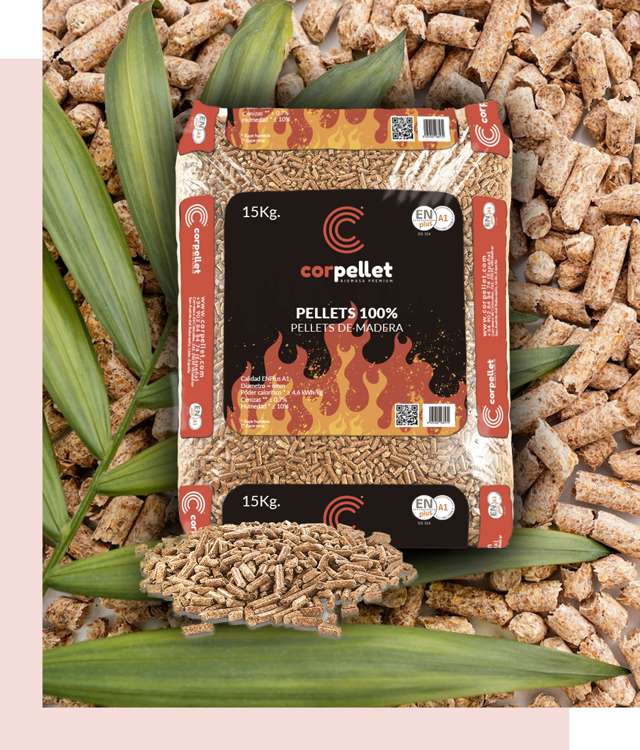 CORPELLET® – Comprar sacos de pellets de 15Kg, BigBag y Granel. Mejor ...